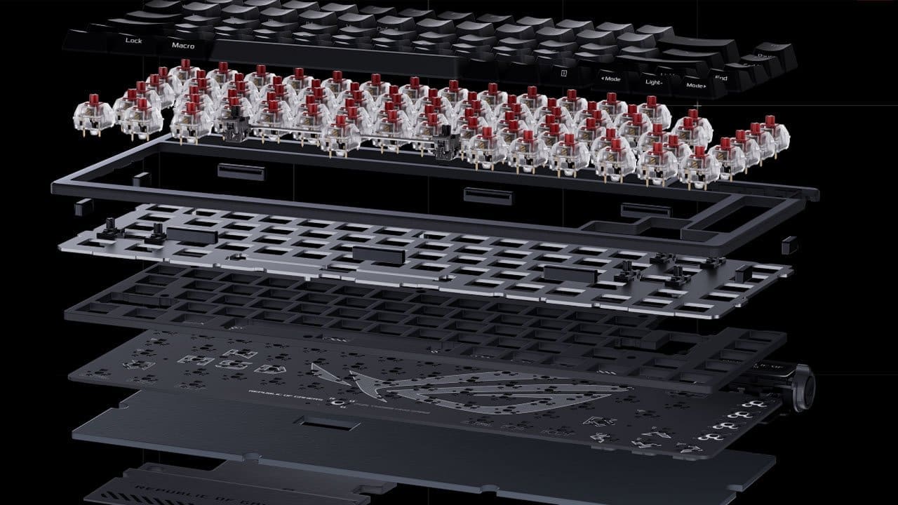 Asus ROG Azoth Keyboard Review - Nearly a perfect keyboard - Explosion ...