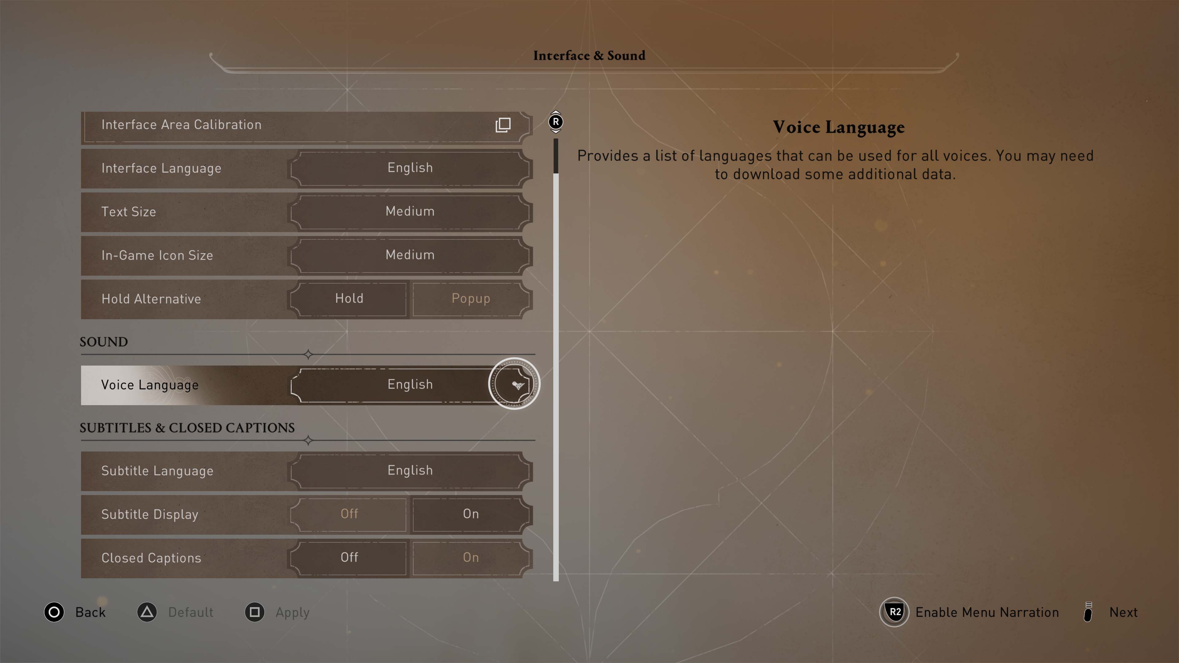 Assassin's Creed® Mirage Menus 03 - Explosion Network