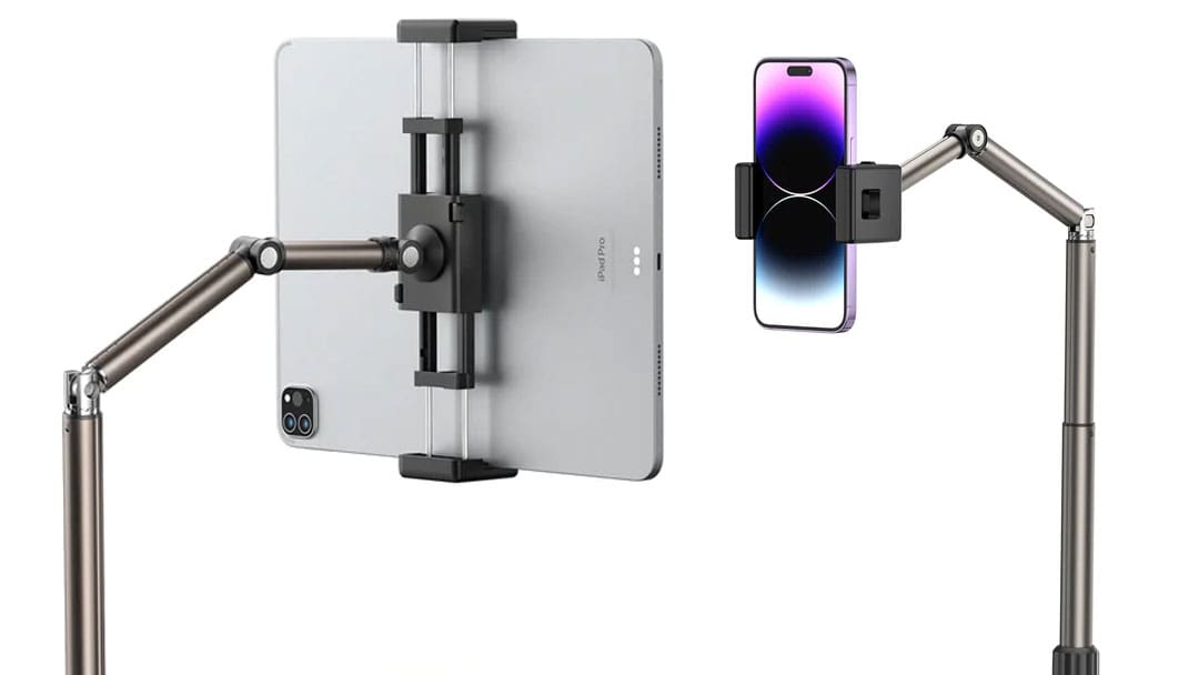 JSAUX Adjustable Lazy Long-Arm Universal Stand Review - Handy accessory ...